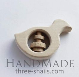 Buy Baby rattle "Duck" online | TS Handmade