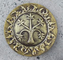 Buy Ceramic plate "Tree of World" online | TS Handmade