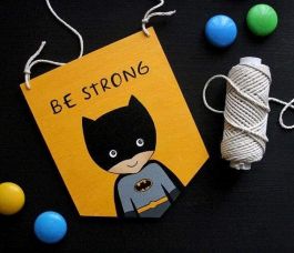 Buy Hand painted Batman wood sign online | TS Handmade