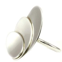 Buy Statement solid silver ring online | TS Handmade